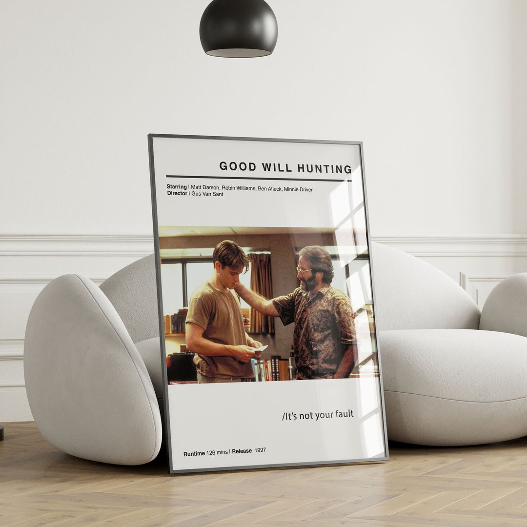 Good Will Hunting Vintage Style Film Poster | Original Artwork ...